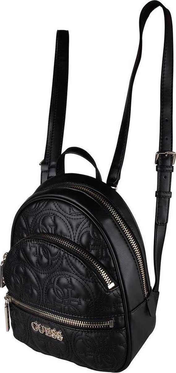 GUESS Manhattan Black Backpack - zwart | bol.com