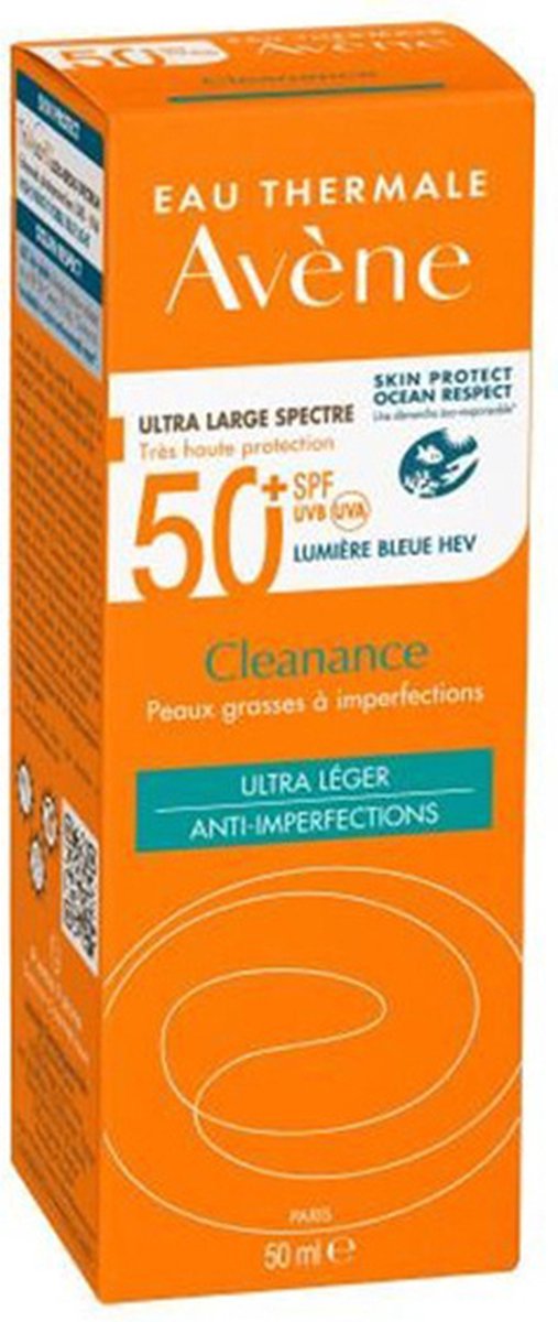 Avene Cleanance Solar Spf50+ - After Sun - 50 ml | bol.com