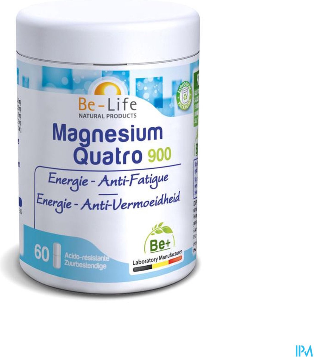 Be-Life Magnesium Quatro 900 Capsules | bol.com