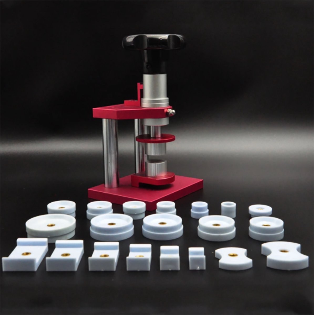 Horloge Persmachine - met 20 Drukplaten - Watch Pers - Gereedschap ...