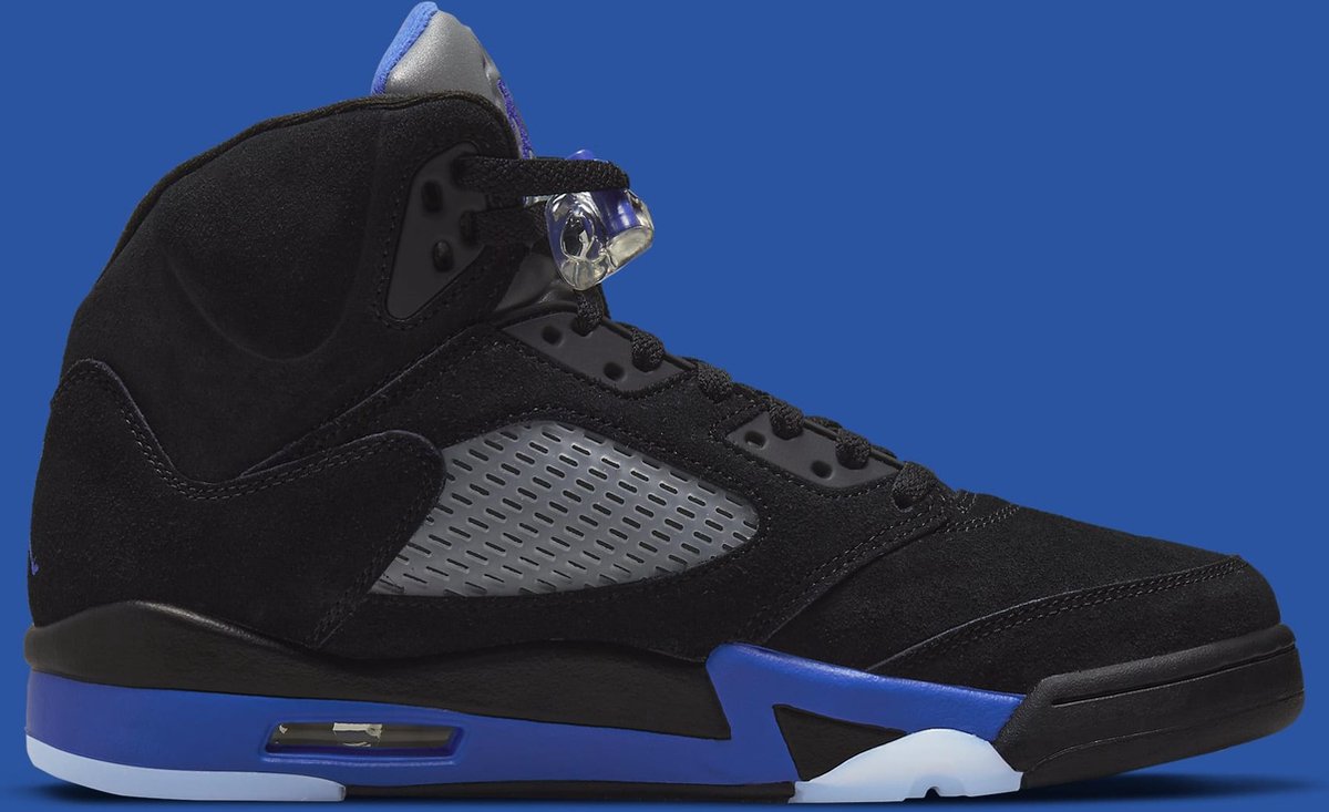 Nike Air Jordan 5 Retro black/Racer-Blue 43 | bol.com