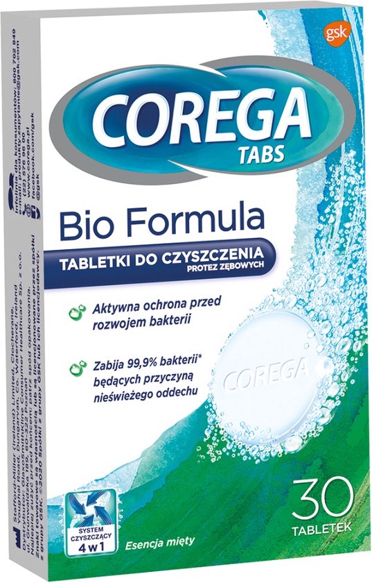 Tabs Bio Formula gebitsreinigingstabletten 30 tabletten | bol.com
