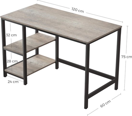 Bureau, computertafel, PC-tafel | bol.com