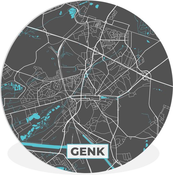 Wall Circle - Wall Circle Indoor - België - Genk - City Map - Map ...