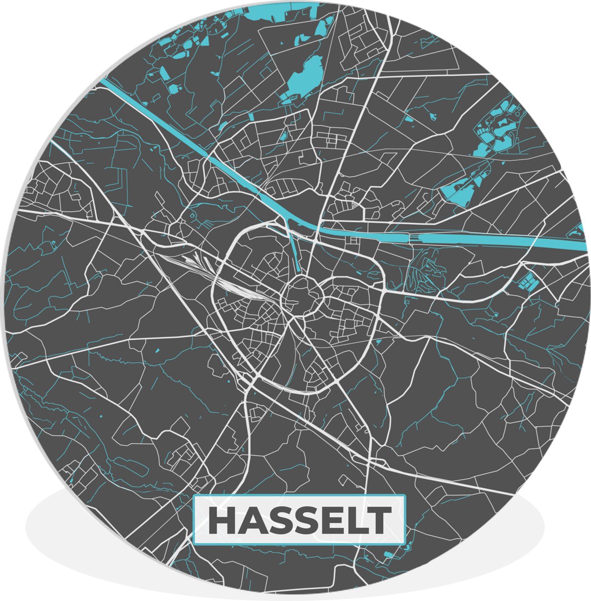 Wall Circle - Wall Circle Indoor - Carte - Plan d'étage - Plan de ville ...