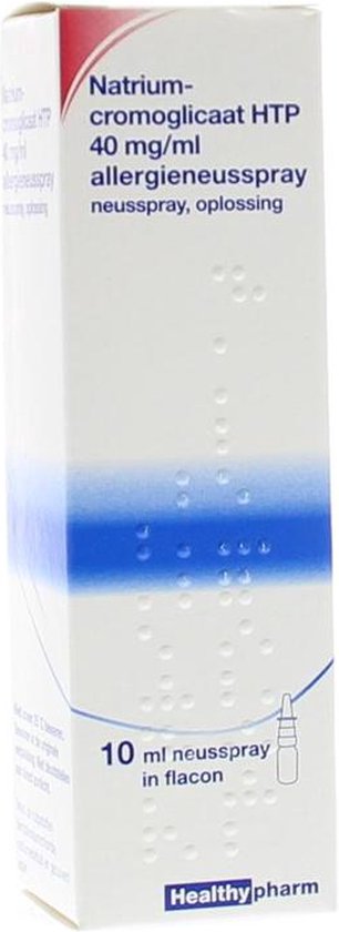 Neusspray natriumcromoglicaat 40 mg | bol.com