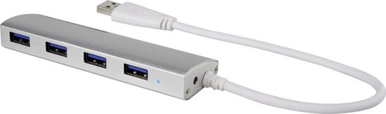 Renkforce Renkforce USB 3.2 Gen 1-hub 4 poorten Aluminium | bol.com
