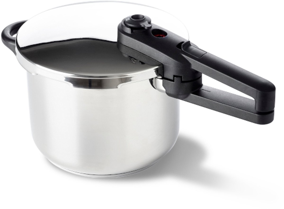 BK Cookware - Easy snelkookpan - 22 cm 6 liter - Snel en gezond koken ...