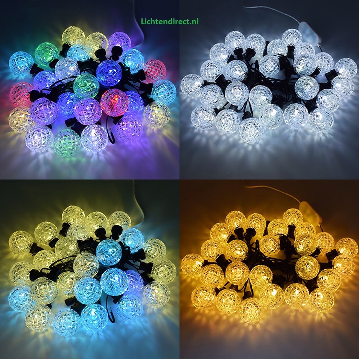 Slimme Smart Led - lichtsnoer- 5 meter- 25 Led lampen- met App functie ...