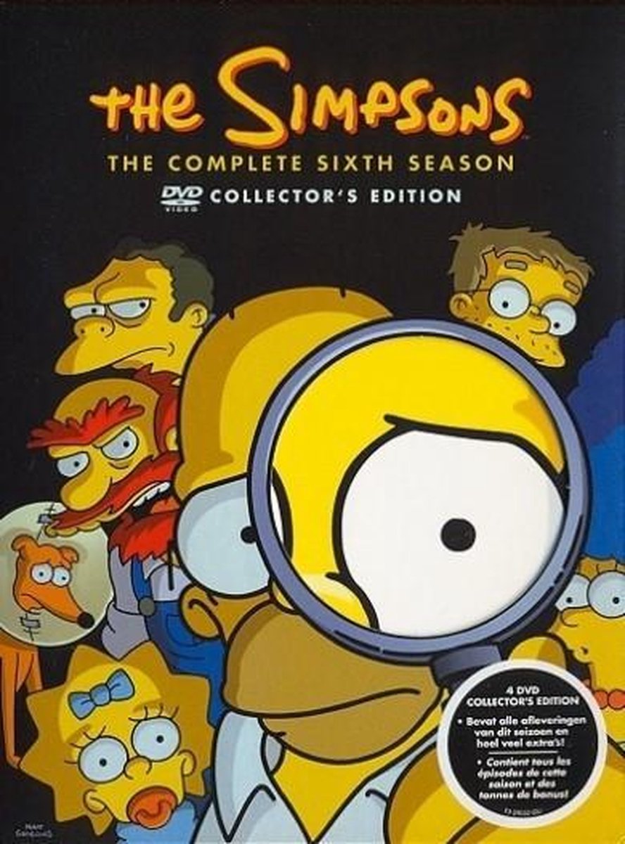 Simpsons - Seizoen 6 (DVD) (Dvd), Niet gekend | Dvd's | bol