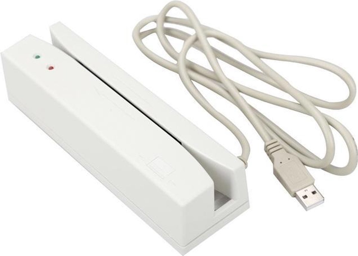 Card swiper / Kaart swipe / Kaartlezer / Met USB aansluiting | bol.com