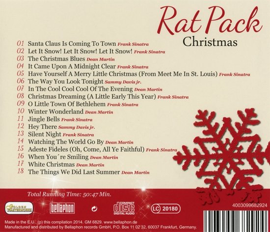 Various Artists - Rat Pack Christmas (CD), various artists | CD (album ...