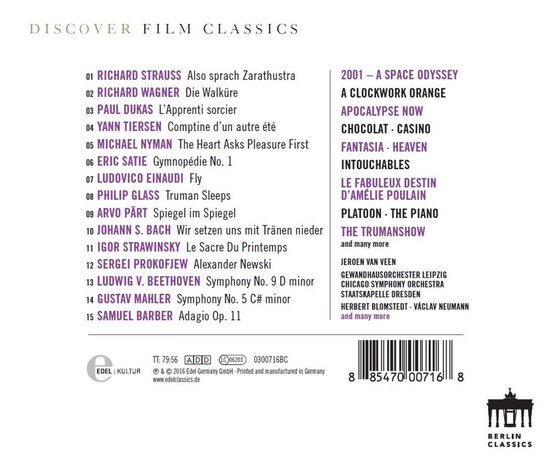Various Artists - Discover Film Classics (CD), various artists | CD ...