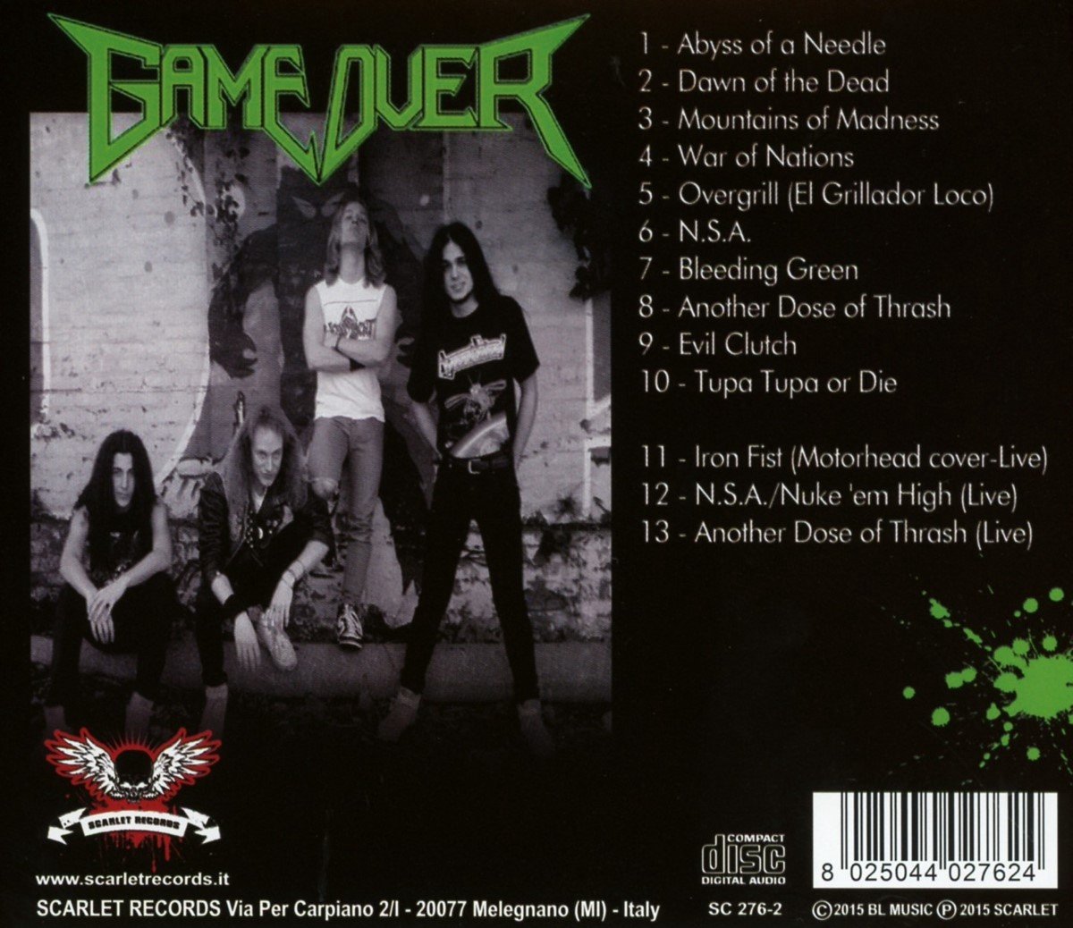 Game Over - For Humanity (CD), GAME OVER | CD (album) | Muziek | bol.com