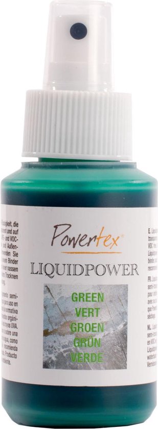 Powertex Textielverharder - Liquidpower green 100ml | bol.com