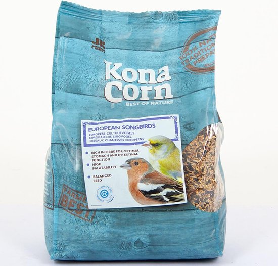 Vogelvoer 15 kg | Konacorn Europese Zangvogels | bol