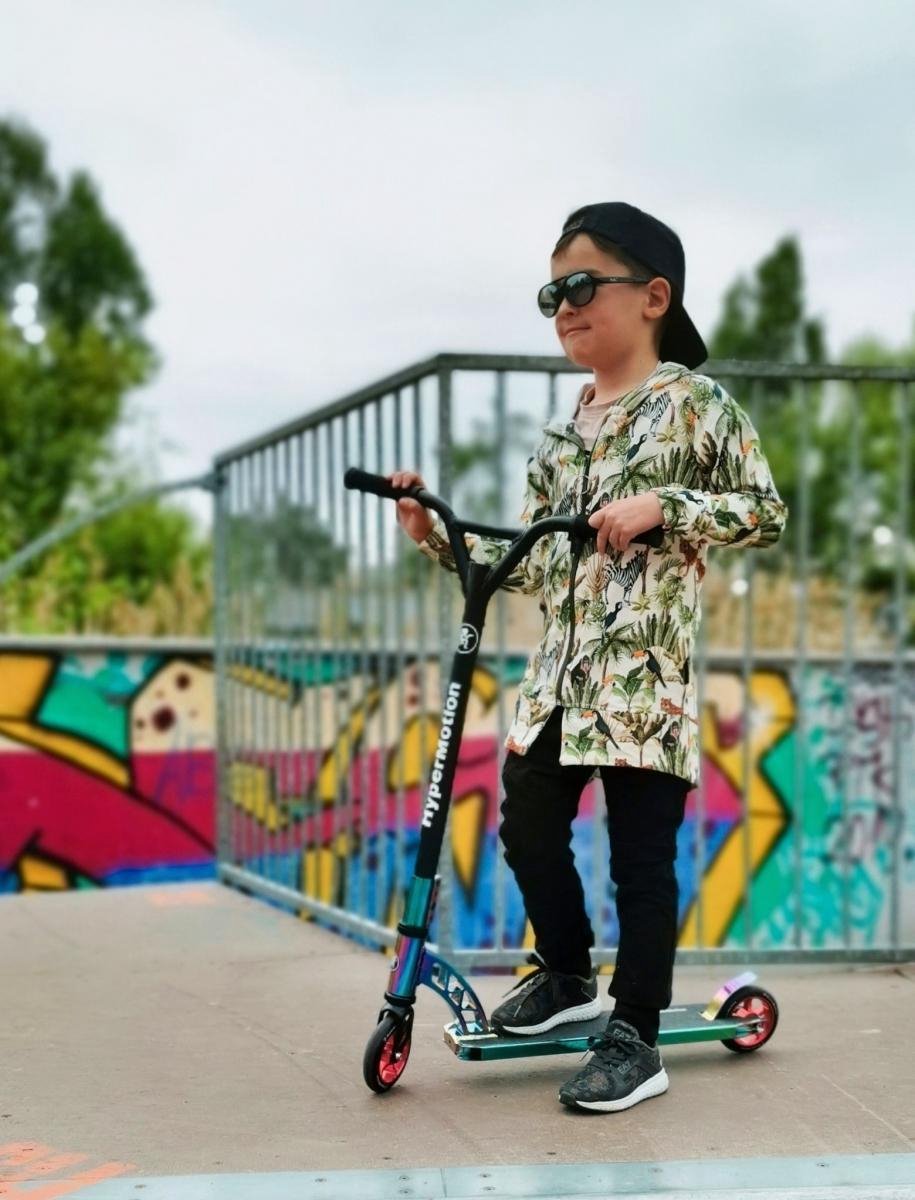 Stuntstep pro - Hypermotion REGENBOOG - Stunt step neo scooter voor ...