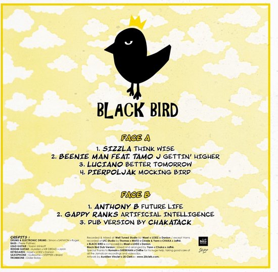 Various Artists - Black Bird Riddim By City Kay (LP), various artists ...