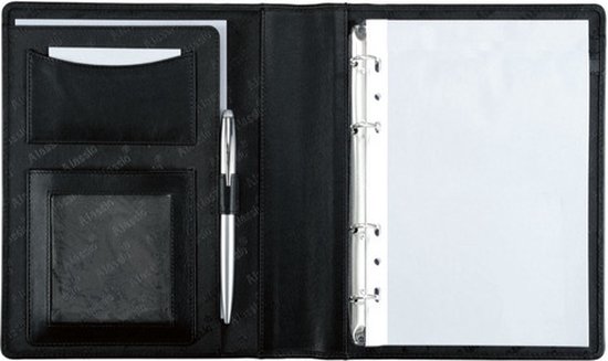 Ringmap Alassio A5 BENACO - 23x18x2 - 7cm zwart | bol