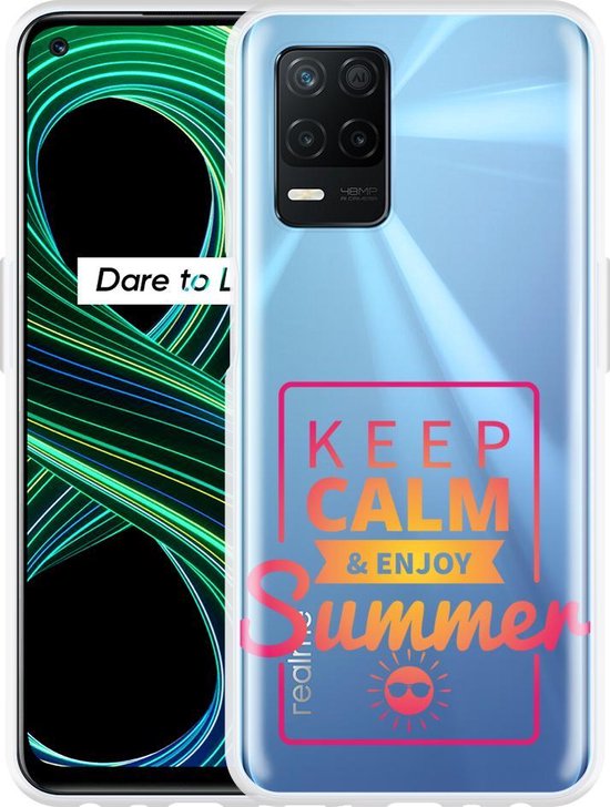 Realme 8 5G Hoesje Summer Time - Designed by Cazy | bol.com