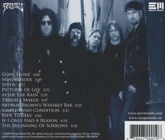 Trouble - Simple Mind Condition (CD), Trouble | CD (album) | Muziek | bol