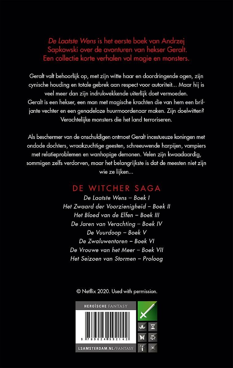 The Witcher 1 - De laatste wens (ebook), Andrzej Sapkowski ...