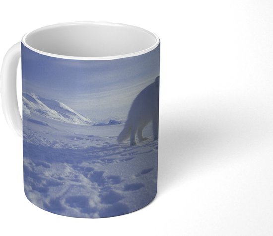Mug - Mug à café - Renard - Neige - Montagnes - Mugs - 350 ML - Tasse ...