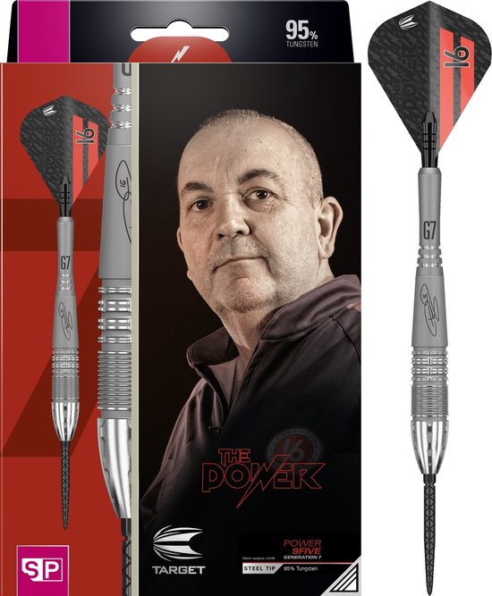 Target Phil Taylor Power 9FIVE Gen 7 Swiss Point 95% - Dartpijlen - 22 ...