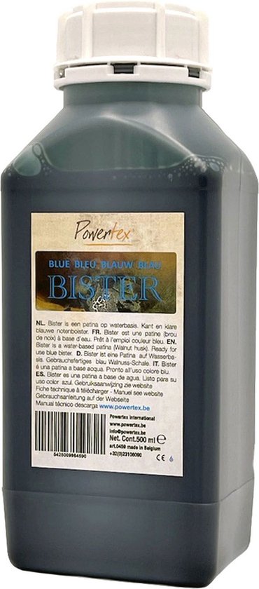 Powertex bister liquid 500ml blue | bol