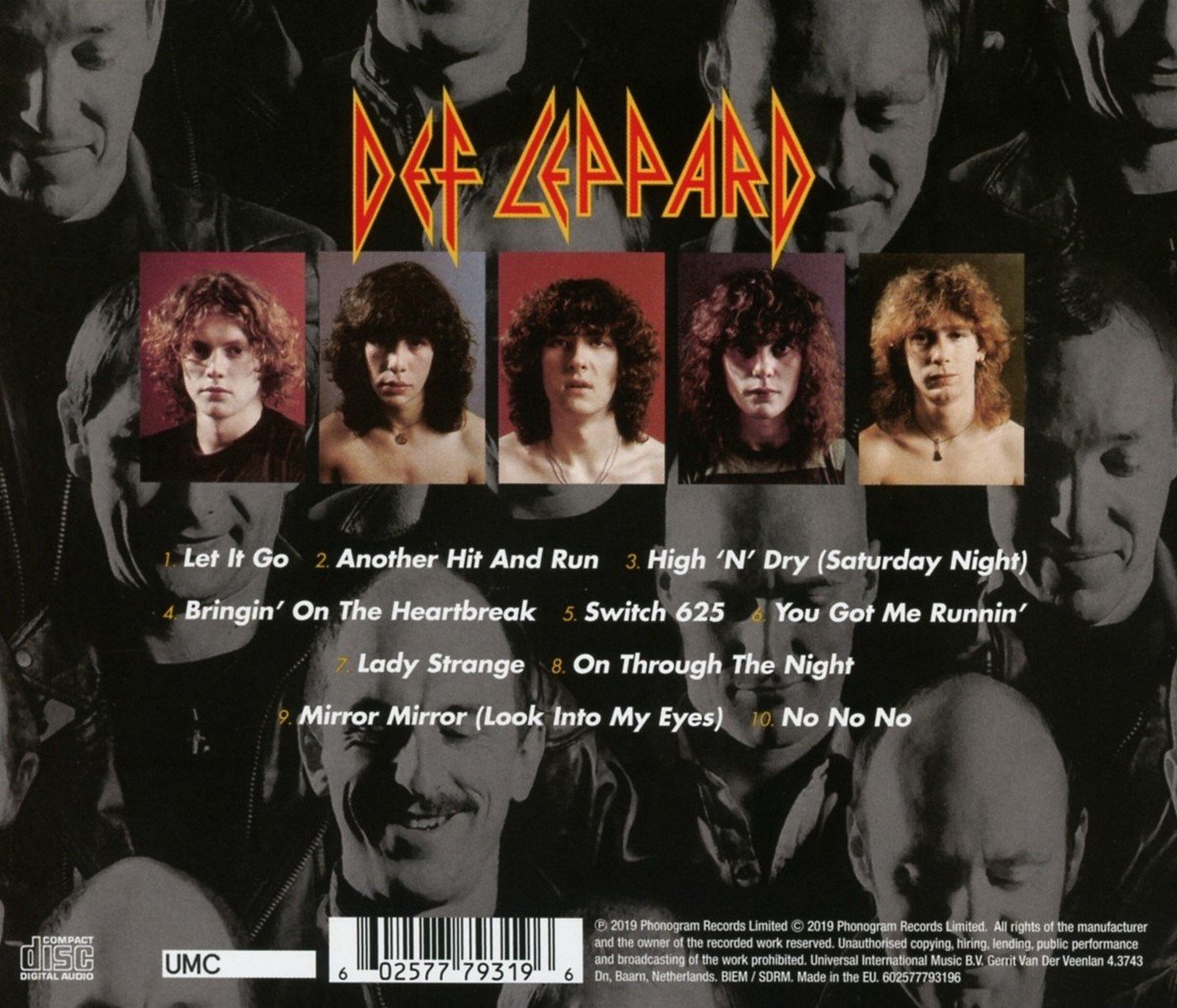 Def Leppard - High 'n' Dry (CD) (Remastered), Def Leppard | CD (album ...
