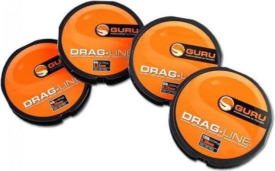Guru Drag Line - Nylon lijn - 0,20 mm - 8lb - 250 m | bol.com