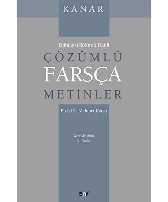 Çözümlü Farsça Metinler | 9789754689396 | Boeken | bol