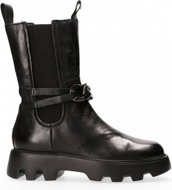 Mjus - Lato Chain Boot - Black - 37 | bol.com