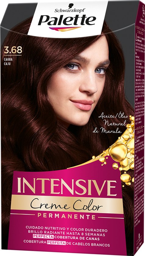 Permanente Kleur Palette Schwarzkopf Mahonie N 3,68 | bol