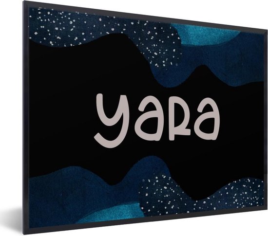 Fotolijst incl. Poster - Yara - Pastel - Meisje - 40x30 cm ...