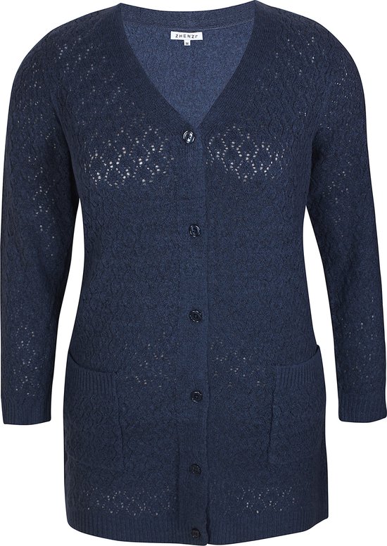 Zhenzi vest Ansie ajour breisel | bol.com