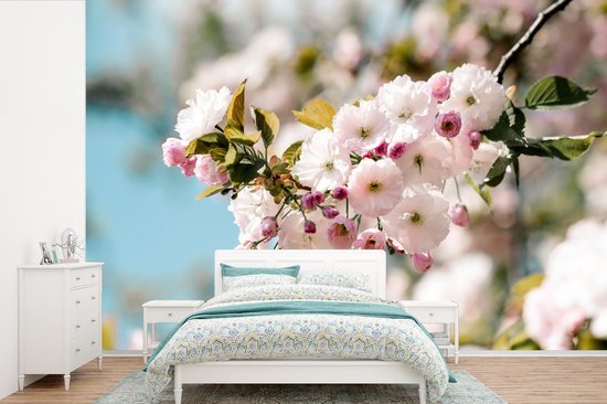 Behang - Fotobehang Bloemen - Bloesem - Lente - Breedte 360 cm x hoogte ...