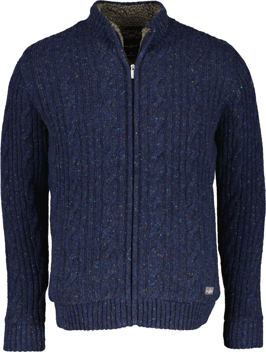 Jac Hensen Vest - Modern Fit - Blauw - M | bol.com