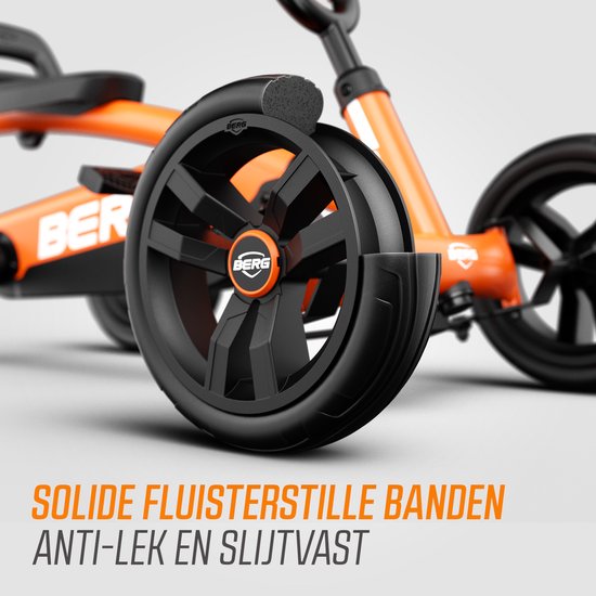 BERG Buzzy Orange Skelter - Verstelbaar Zadel - vanaf 2 jaar | bol