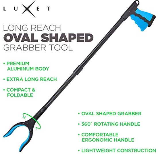 Opvouwbare Reach Tool 32 Inch - Lichtgewicht Grijper met Sterke Grip en ...
