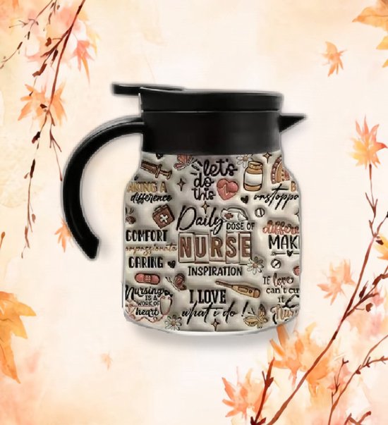 Theepot - thermos - theepot met filter - thermoskan - koffie - theekan ...