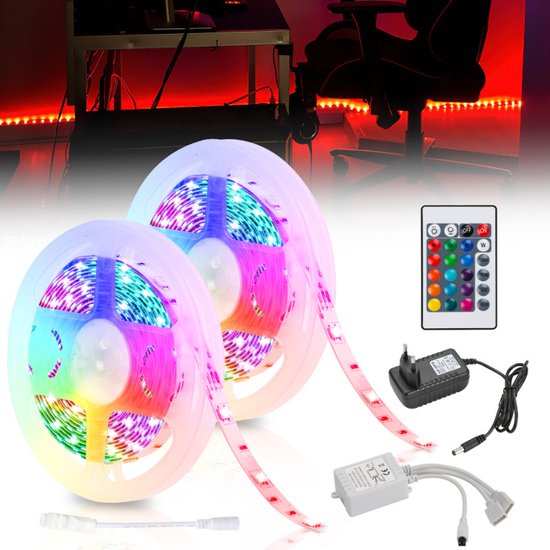 LED Strip 5 meter - light strip - RGB LED Verlichting - Led strips ...