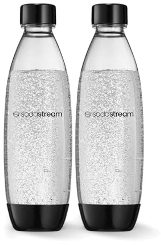 Herbruikbare waterflessen 1 liter - 2 stuks, vaatwasmachinebestendig ...