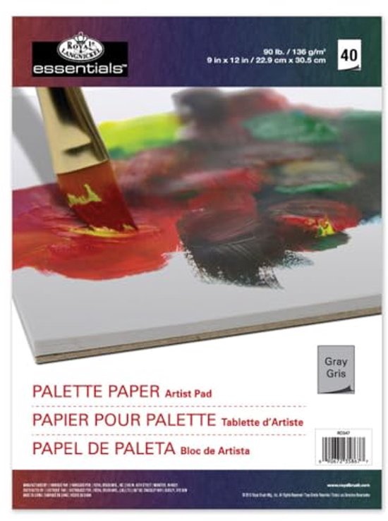 Grey Palette Papier 9 X 12 - Pakket van 40 Sheets voor Artiesten | bol