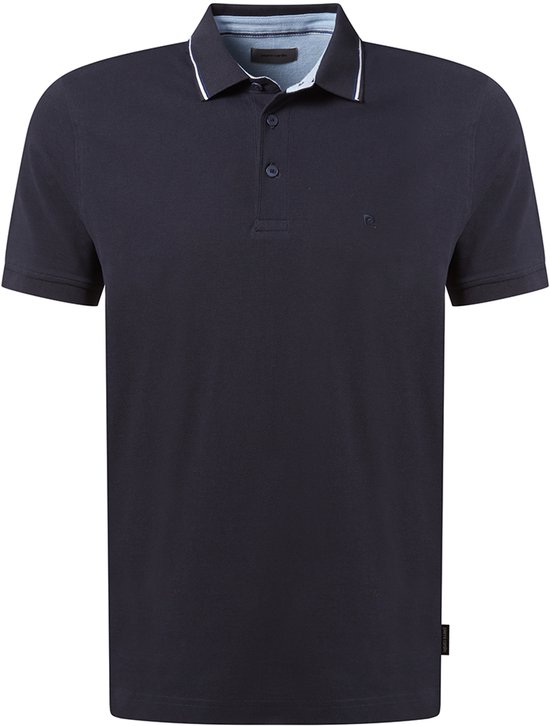 Pierre Cardin Heren Polo POLOSHIRT KN regular fit Blauw M Volwassenen | bol