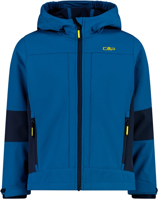 Cmp Fix Hood 3a00094 Softshelljack Blauw 6 Years Jongens | bol