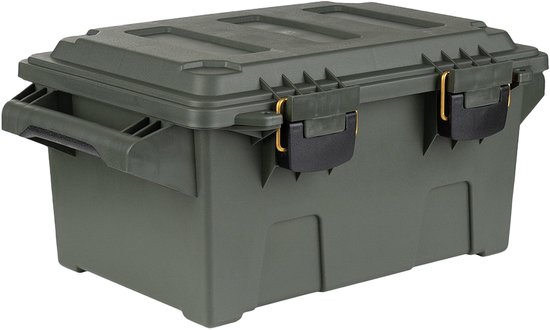 Fosco industries outdoor/tuin opberg box - 2x - waterdicht - groen - 30 ...