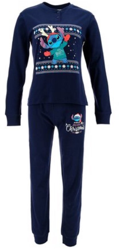 Disney Lilo & Stitch Dames Kerst Pyjama Katoen Maat S | bol
