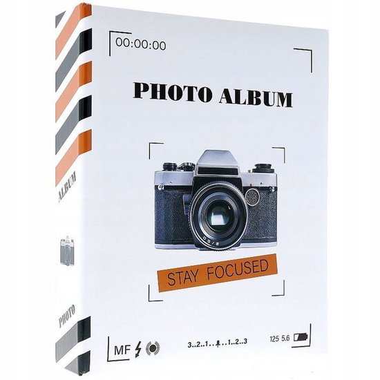 Fotoalbum 10x15 - 200 Foto's, Insteekalbum meter van de Kaft Gelactte | bol