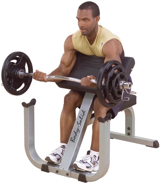 Body-Solid GPCB329B Preacher Curl Bankje | bol